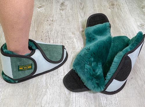 Australian Medical Sheepskin | Wrap Around Slippers – Australian ...